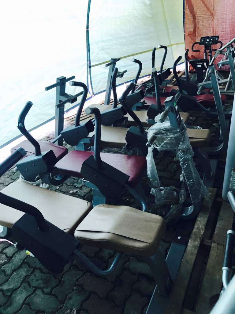 Precor Abs Bench AB Series Commercial Use– Empire Fitness Solution